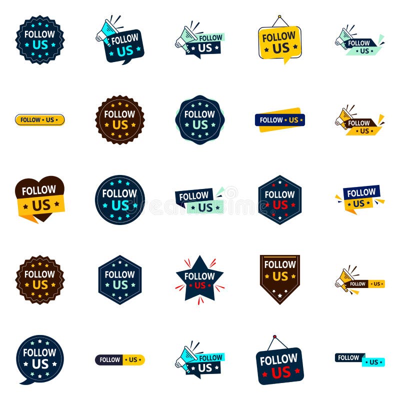 25 Professionally-Designed Follow Us Banners for Instagram and Facebook ...