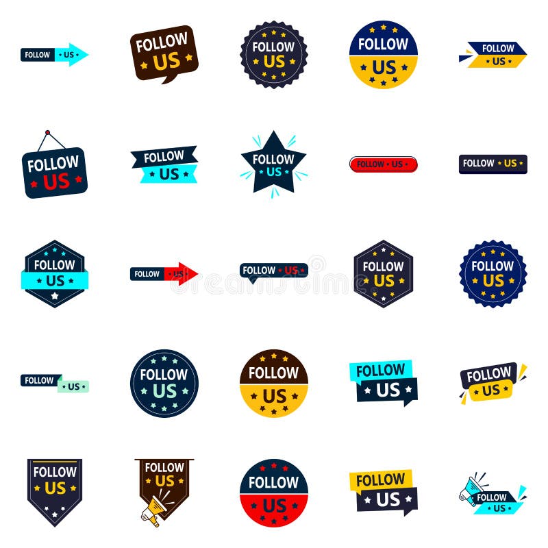 25 Professionally Designed Follow Us Banners for Instagram and Facebook ...