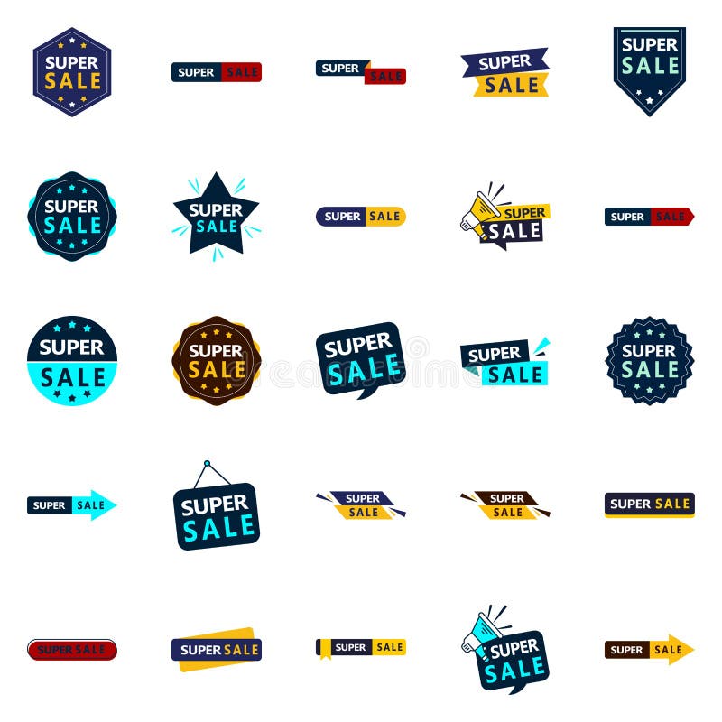 25 Professionally-Designed Super Sale Designs for Boosting Sales Stock ...