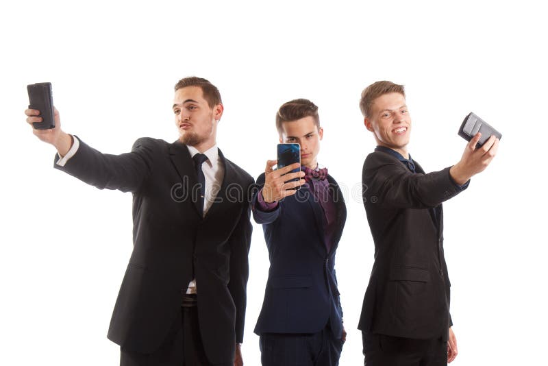 Professionally Funny Selfies Stock Image - Image of holding, selfie ...