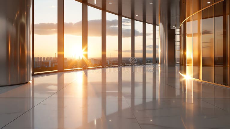 Professionals Discussing Financial Solutions, Sleek Office Setting ...