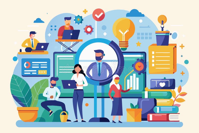 Professionals Engage in Diverse Business Support Tasks, Utilizing ...