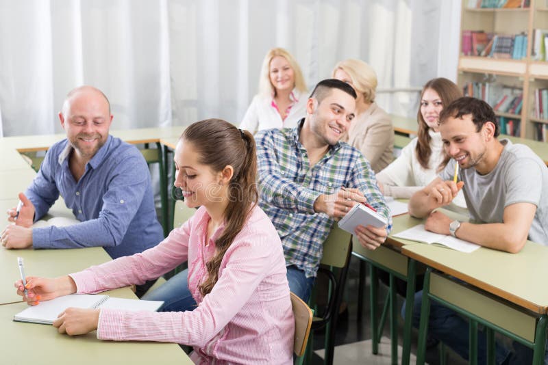 Professionals Taking Notes at Training Session Stock Image - Image of ...