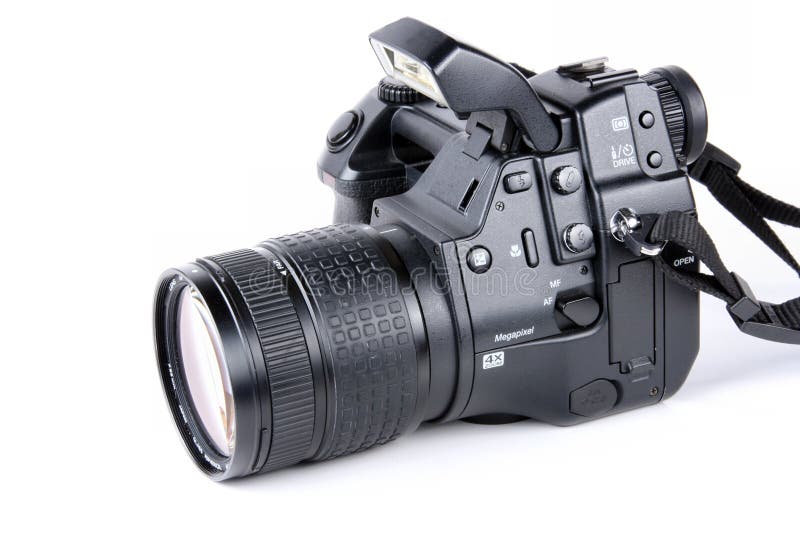 Professionele Digitale Camera Stock Foto - Image of toestel ...