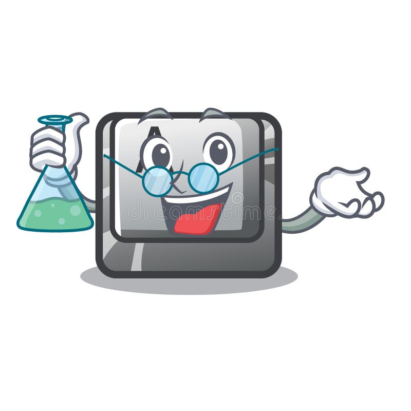 Funny Cartoon Scientist Laptop Stock Illustrations – 102 Funny Cartoon ...