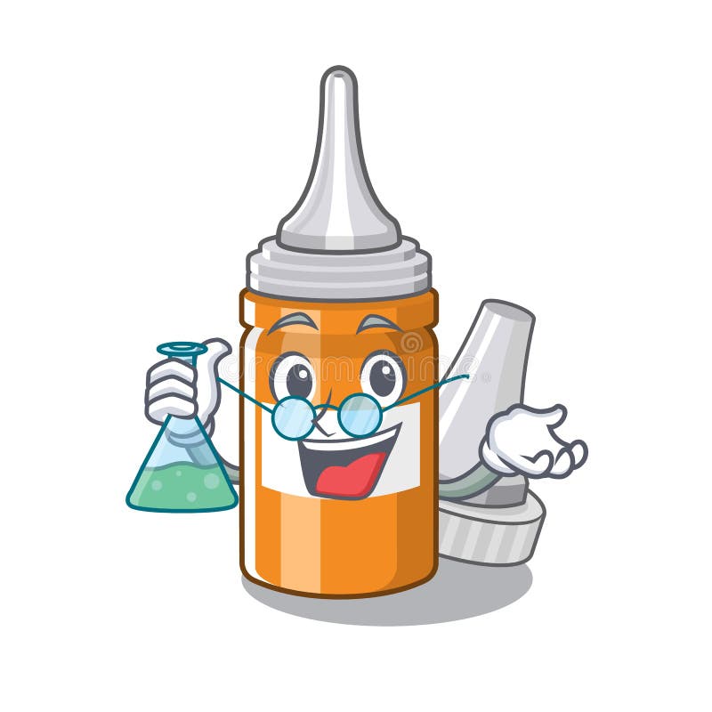 Professor Ear Drops in the Cartoon Shape Stock Vector - Illustration of ...