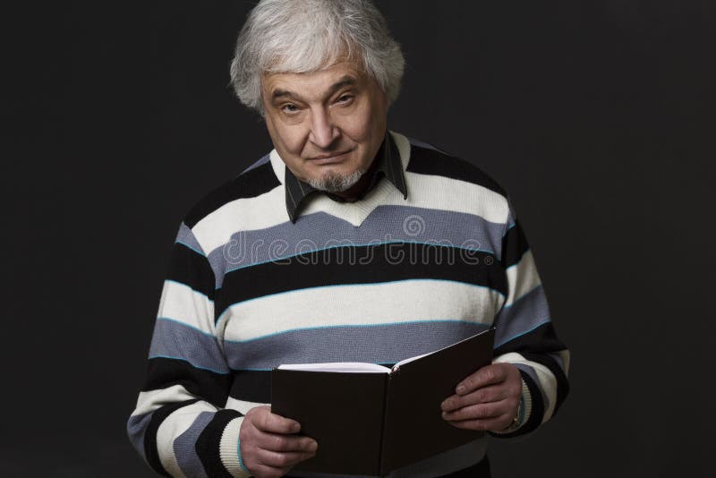 Professor Man of University or Colleage in Studio Stock Photo - Image ...