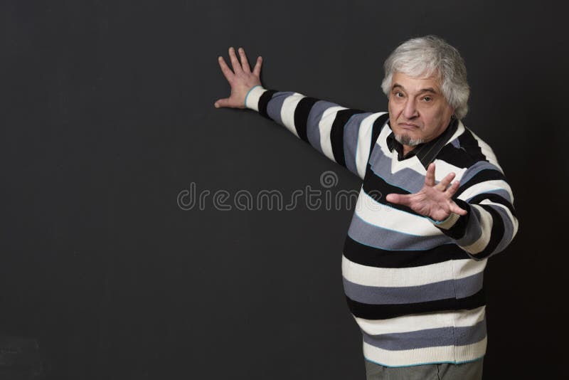 Professor Man of University or Colleage in Studio Stock Photo - Image ...