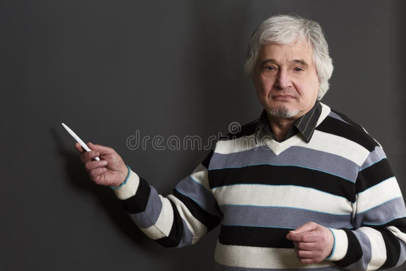 Professor Man of University or Colleage in Studio Stock Photo - Image ...