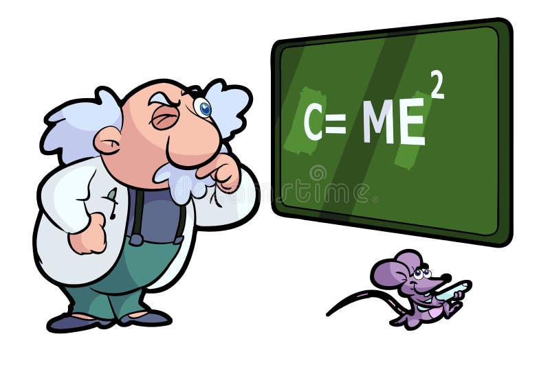 Collection of Fun Cartoon Science Professors Stock Vector ...