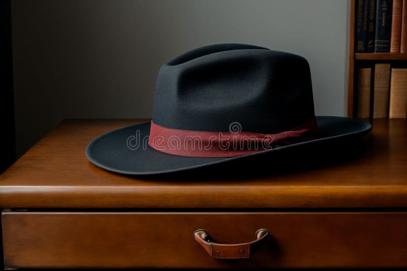 A Professor S Hat on the Desk a Symbol of Academic Tradition Stock ...