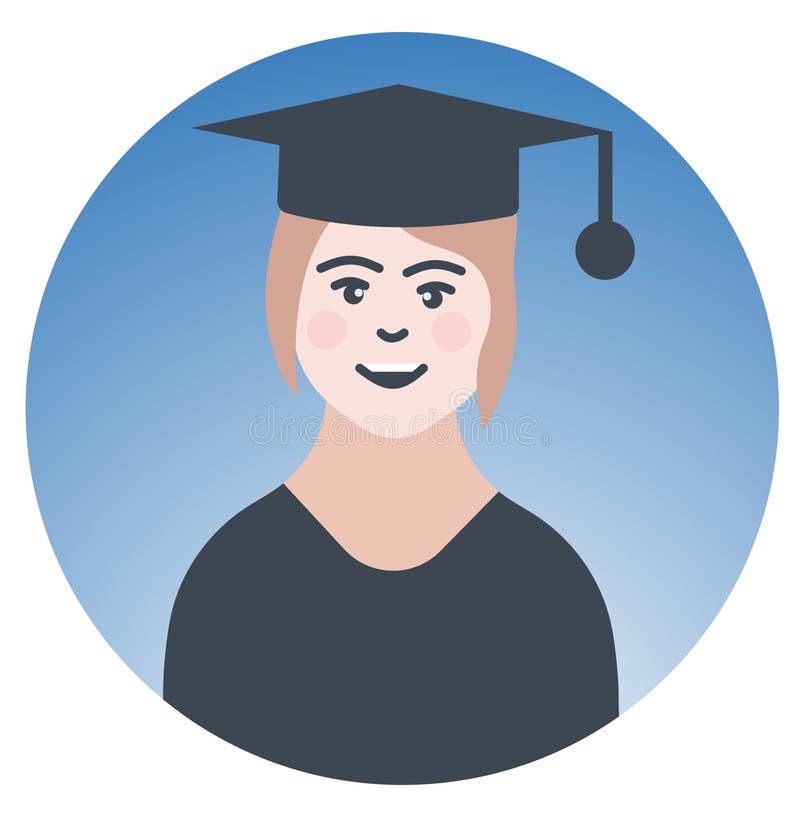 Professor or Teacher Icon- Vector Learning Sign Stock Illustration ...