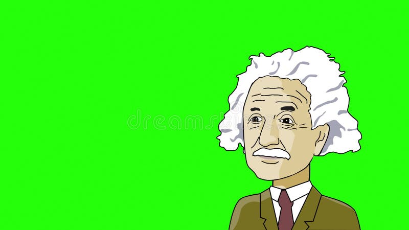 Professor Thinking Idea on Green Screen Stock Footage - Video of ...