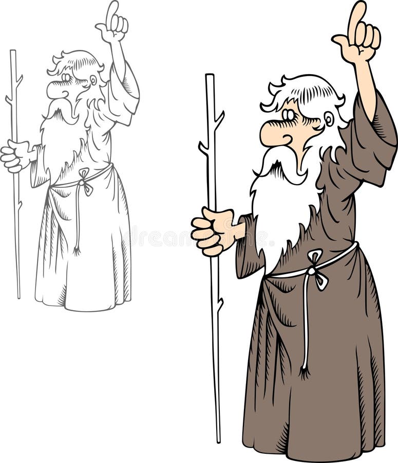 Profet vektor illustrationer. Illustration av religion - 48737577