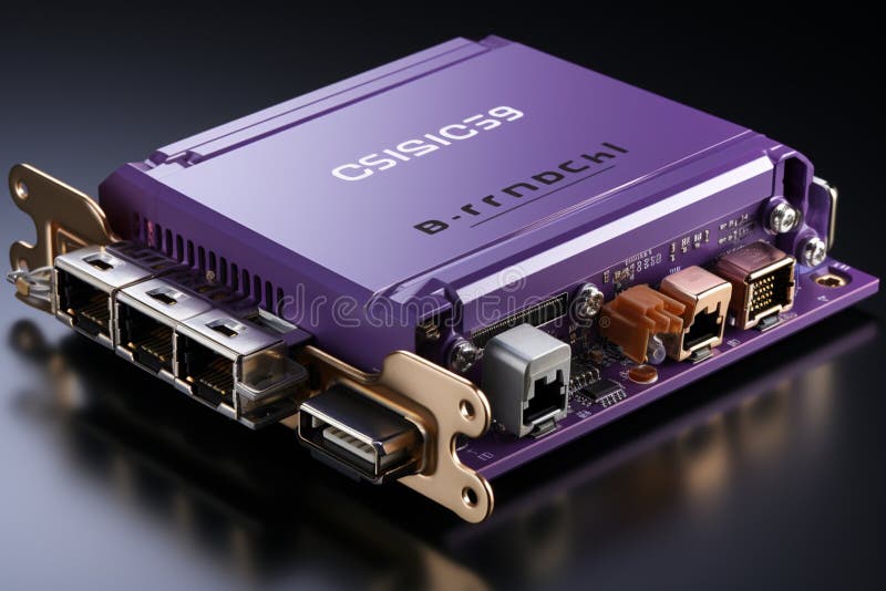 PROFIBUS DP Interface Module Stock Illustration - Illustration of ...