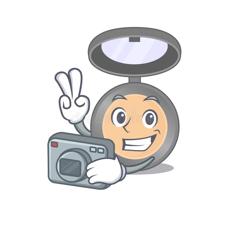 A Proficient Photographer Highlighter Cartoon Design Concept Working ...