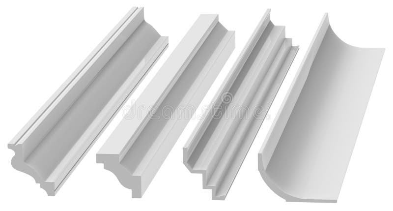 Profil de corniche illustration stock. Illustration du mousse - 110586266