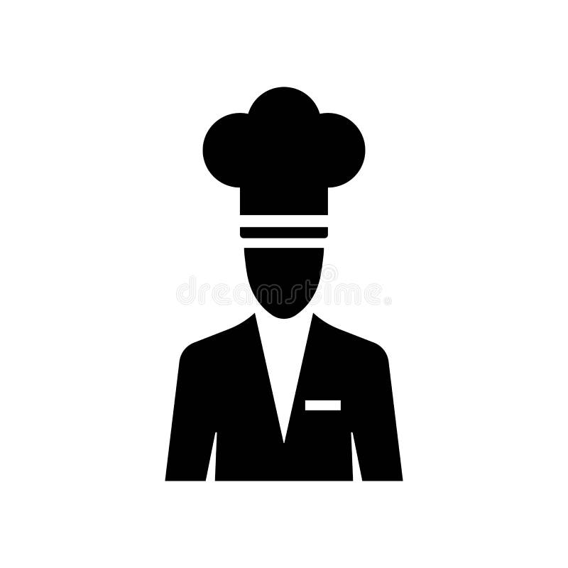 Cook Vector Illustration. stock vector. Illustration of icon - 67645114