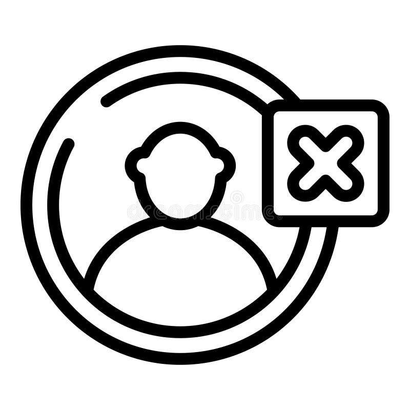 Blocked Internet Profile Stock Illustrations – 273 Blocked Internet ...