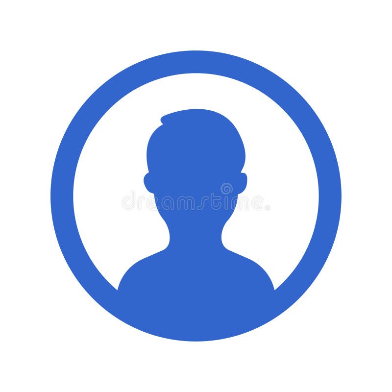 Guest Avatar Vector Illustration. Default Male Profile Icon Image Stock ...