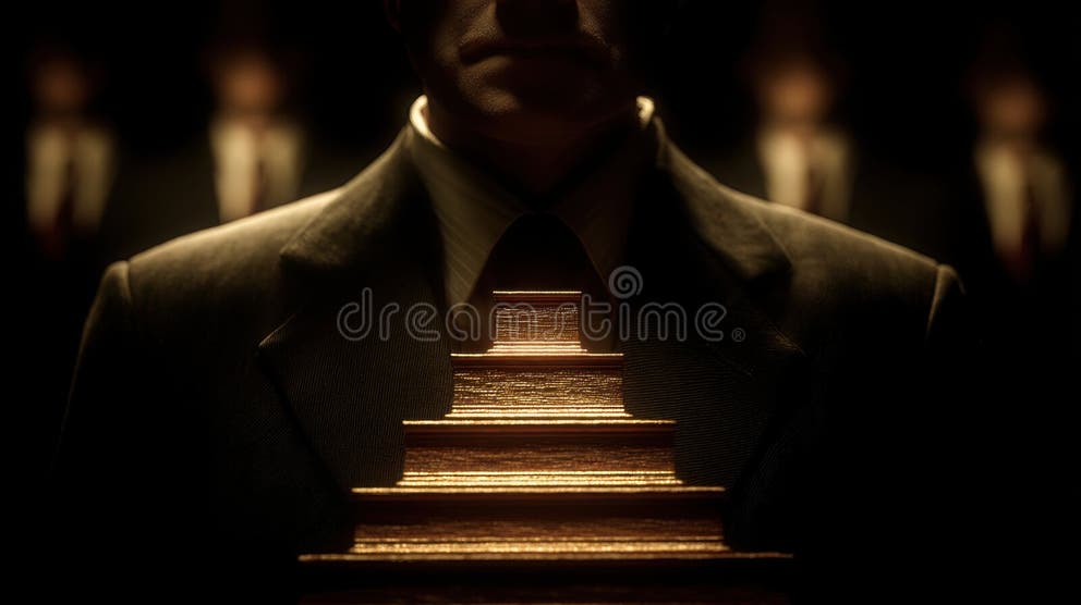 Profile-based Flow Chart Icon Concept Representing Executive Role ...