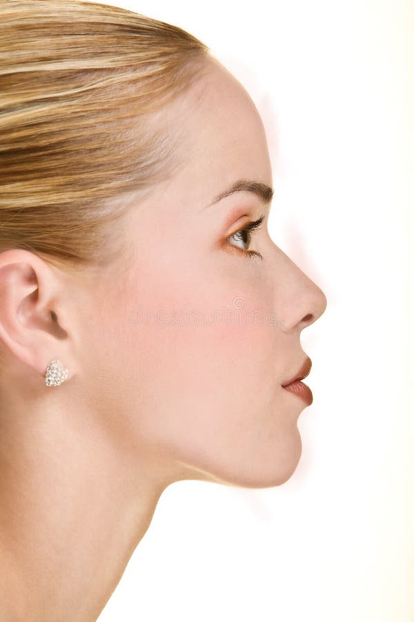 Profile of beauty stock photo. Image of babe, attractive - 4860350