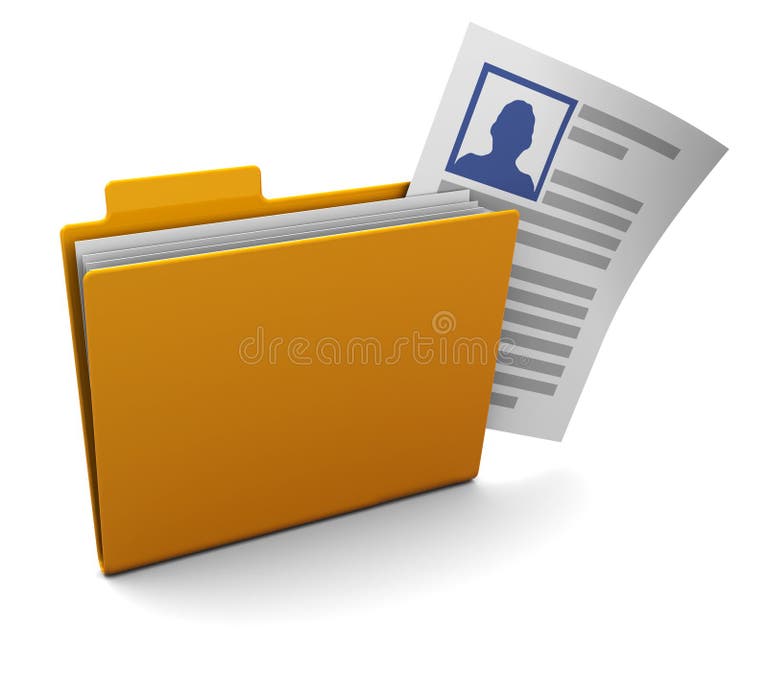 File Folder User Profile Stock Illustrations – 1,130 File Folder User ...