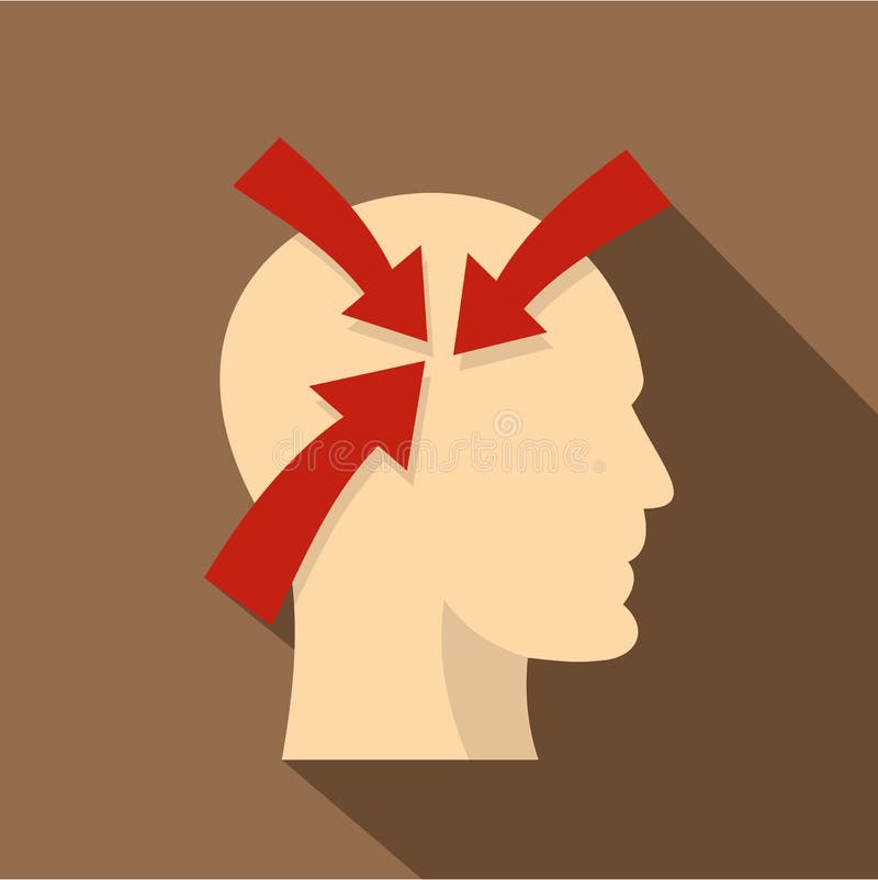 Profile Head Red Arrows Inside Icon Stock Illustrations – 5 Profile ...