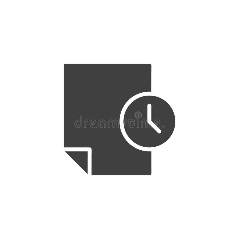 History, Clock with Arrow Around Flat Icon. Round Colorful Button ...