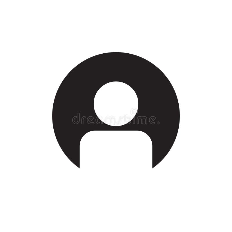 Profile Picture Icon Vector Illustration Stock Vector - Illustration of ...