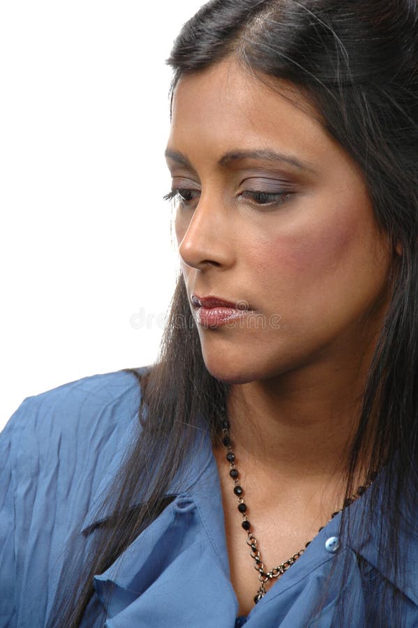 Profile of indian girl stock image. Image of woman, hindu - 2316993