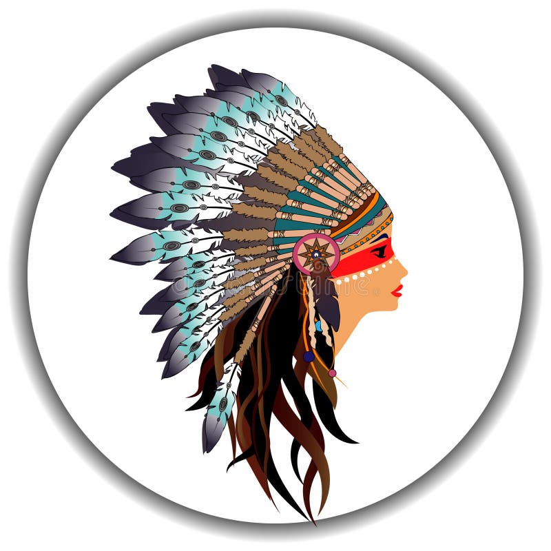 Profile of an Indian girl stock vector. Illustration of weather - 76336442