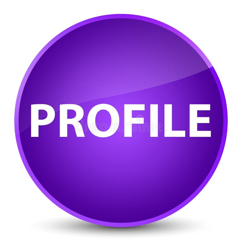 Profile Elegant Purple Round Button Stock Illustrations – 6 Profile ...