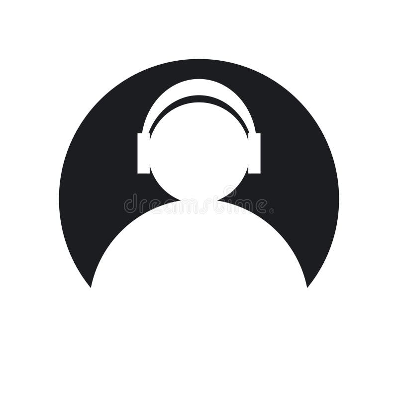 Profile Template Icon stock vector. Illustration of profile - 336477245