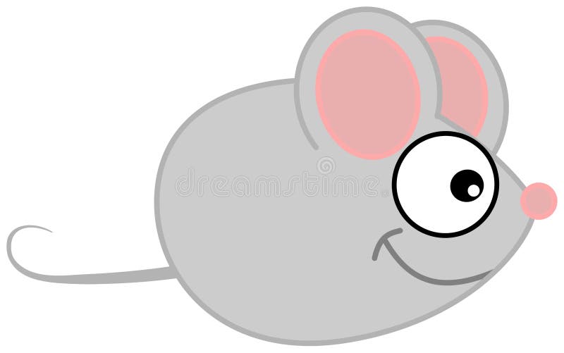 Profile mouse stock illustration. Illustration of mouse - 48270938