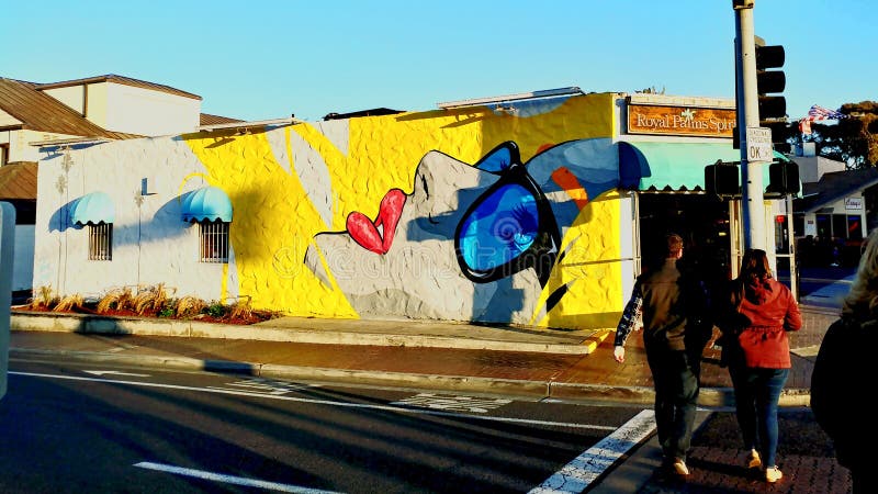 Profile Mural editorial photo. Image of local, profile - 110960306