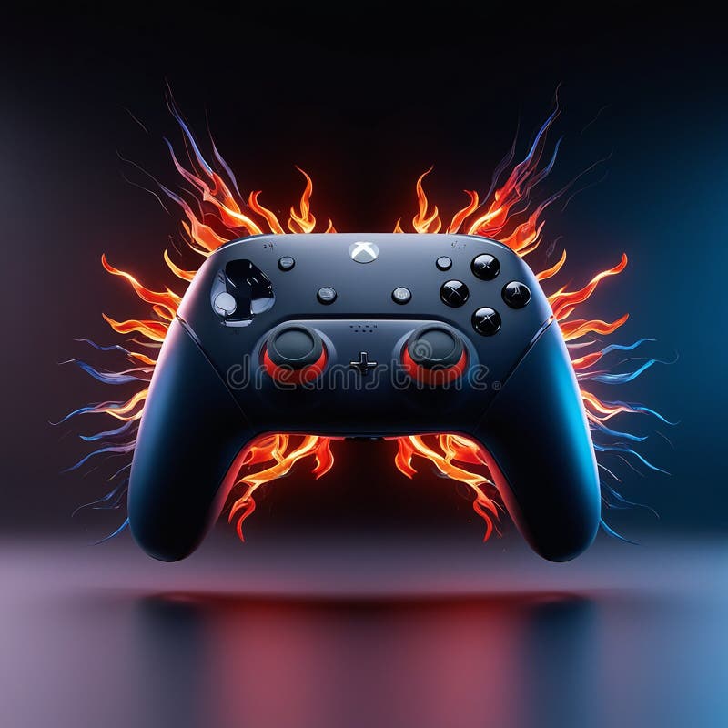 A Profile Picture Featuring a Sleek and Modern Gaming Controller at the ...