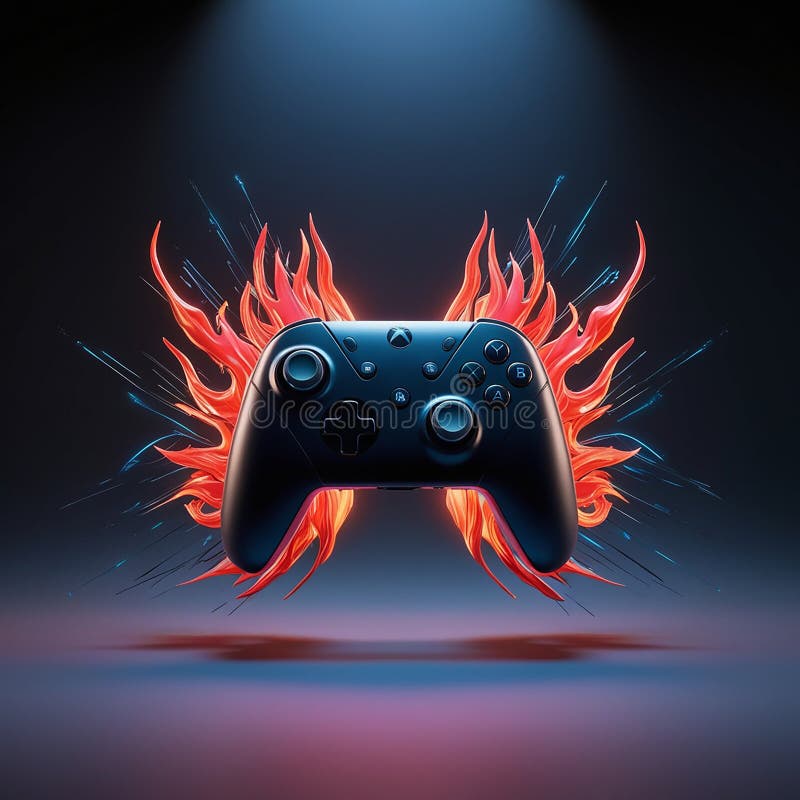 A Profile Picture Featuring a Sleek and Modern Gaming Controller at the ...