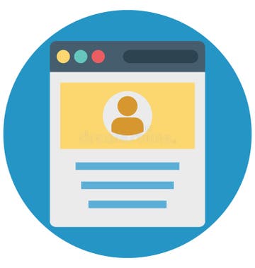 Profile Popup Stock Illustrations – 293 Profile Popup Stock ...