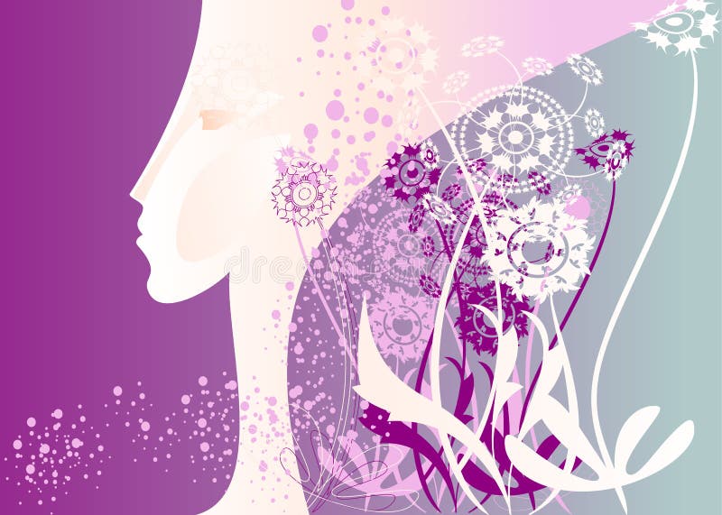Profile Purple Stock Illustrations – 7,523 Profile Purple Stock ...