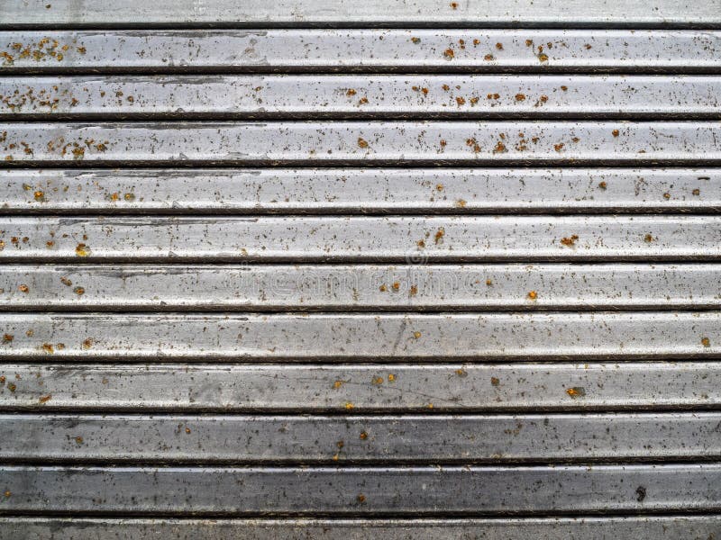 Square Rusted Iron Drain Opening with Missing Grates Cover Surrounded ...