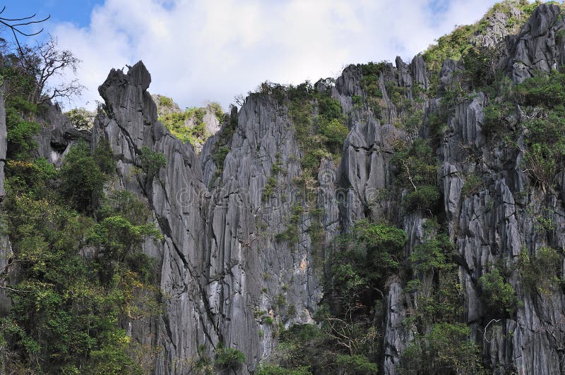 Profile of rock stock image. Image of coron, background - 29681279