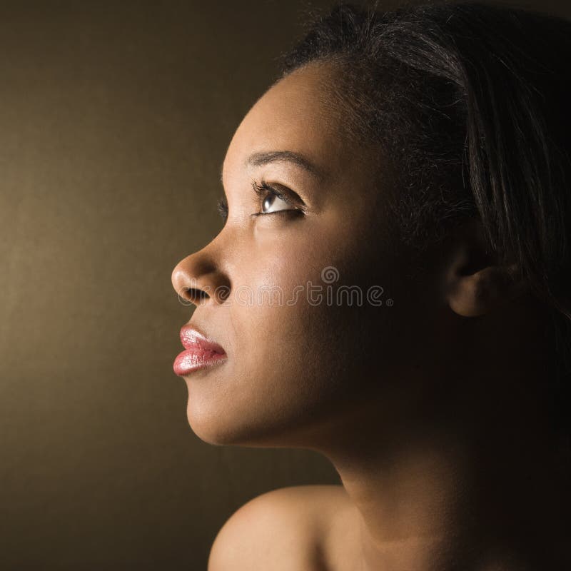 Profile of woman. stock photo. Image of photograph, person - 2424688