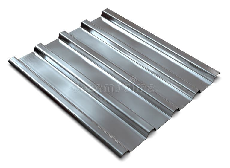 Profile sheet of metal stock image. Image of profiled - 213099413