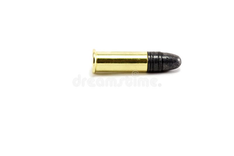 Profile of a 9mm bullet stock image. Image of ammunition - 11150431
