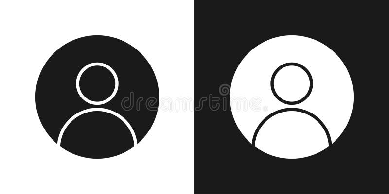 Profile White Icon Stock Illustrations – 199,556 Profile White Icon ...