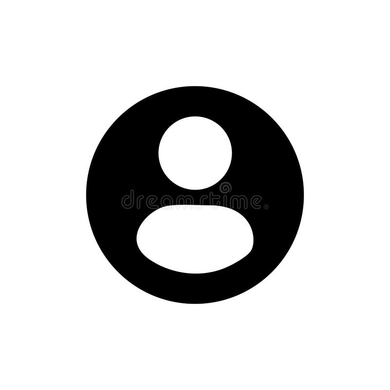 Profile User Icon and Simple Flat Symbol for Website,mobile,logo,app,UI ...