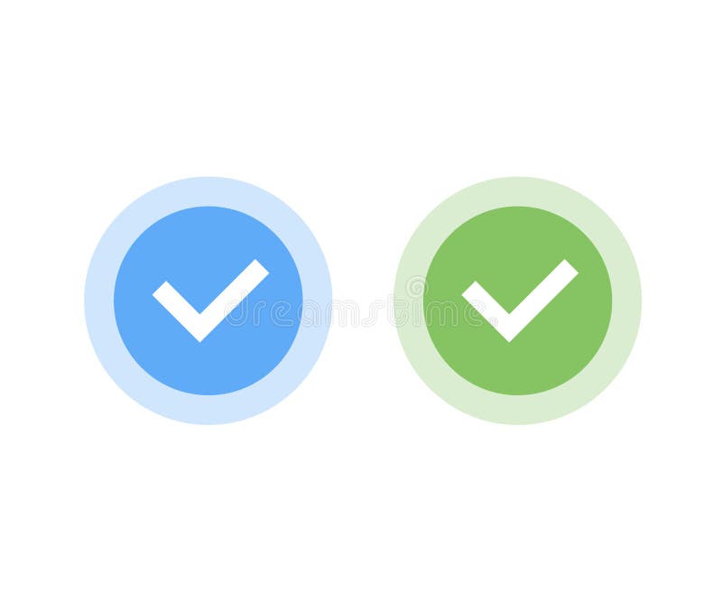 Profile Verification. Approved Icon. Accept Badge. Check Mark. Sticker ...