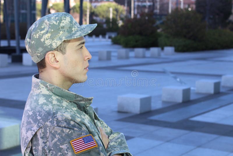 152 Soldier Standing Profile Stock Photos - Free & Royalty-Free Stock ...