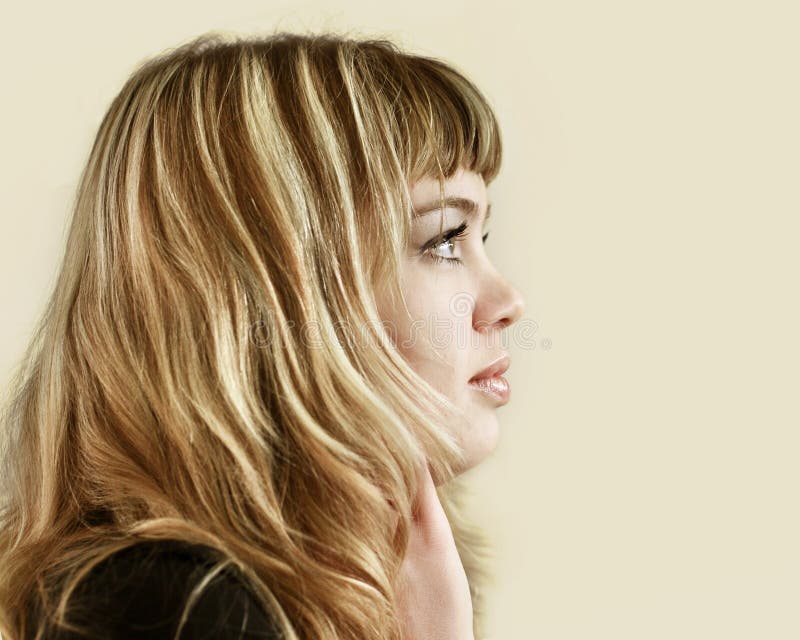 Profile Young Girl Free Stock Photos & Pictures, Profile Young Girl ...